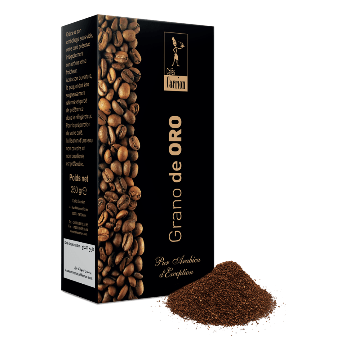 Découvrez le Café Moulu Grano de Oro - Un trésor à savourer