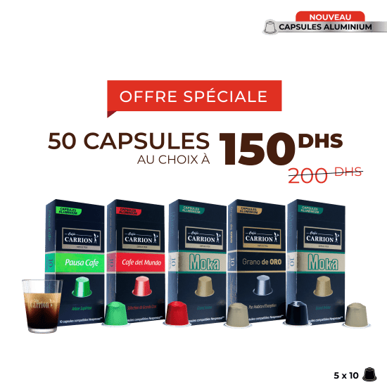 CAFE DEL MUNDO - Granulé - Cafés Carrion